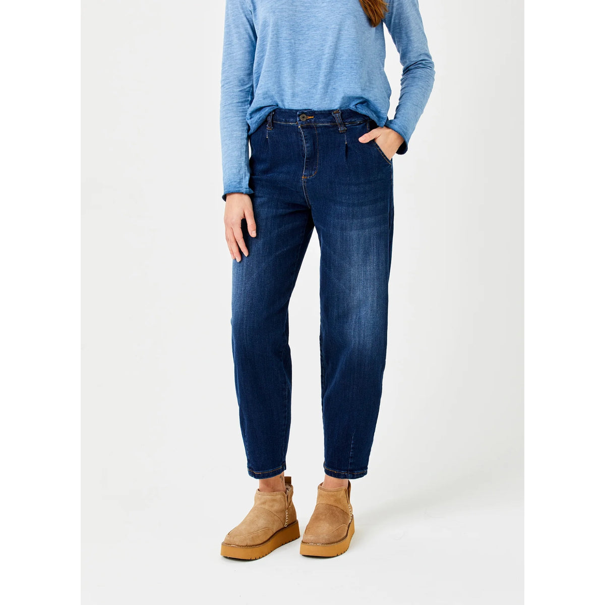 Suzy D May Stretch Barrel Jeans – Precious at whalley