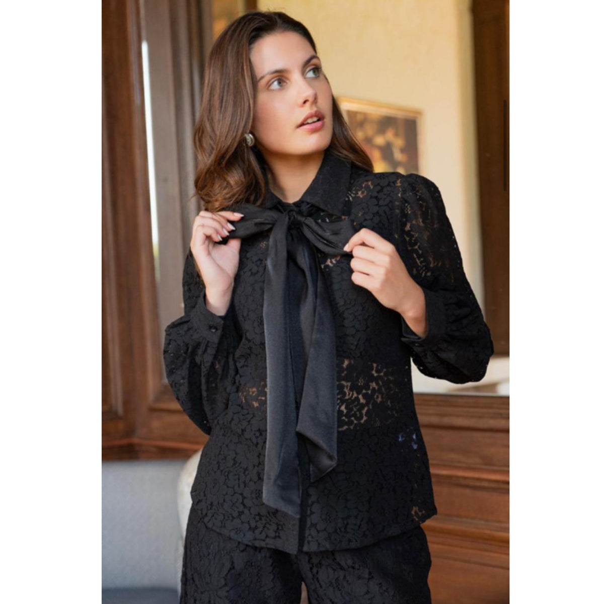 On Trend Lace Blouse – Precious at whalley